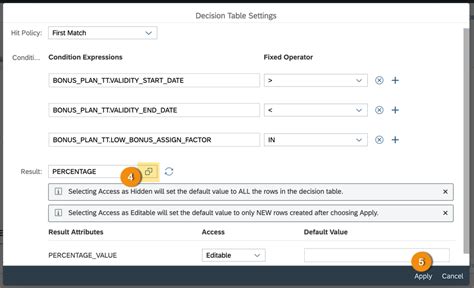 Create Decision Table Based Rules SAP Tutorials
