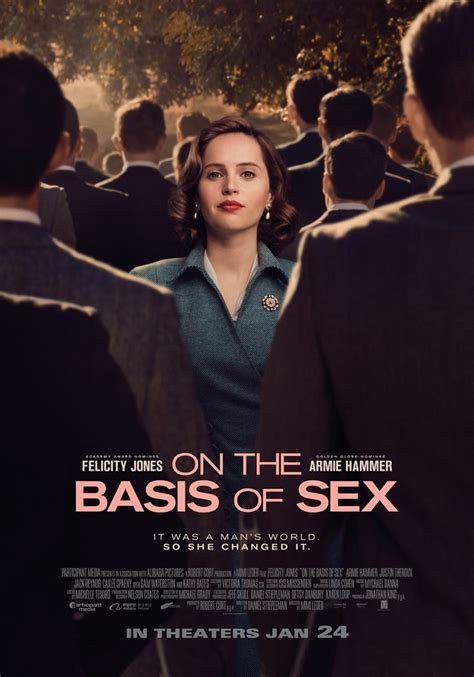 On the Basis of Sex เปดศกราชใหม เฟลซต โจนส พลกทกลกสสวมบท รธ เบเดอร กน