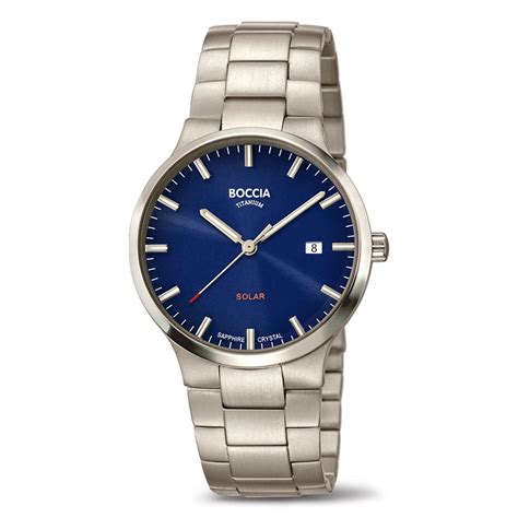 BOCCIA TITANIUM Herrenuhr "Solar" 3652-02 | hier kaufen
