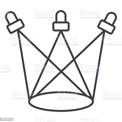 스포츠 조명 벡터 라인 아이콘 기호 그림 배경 편집 가능한 선 Championship에 대한 스톡 벡터 아트 및 기타 이미지 Championship Soccer