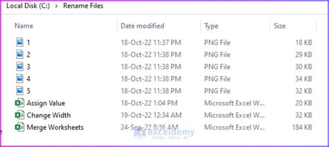 How To Rename Files In A Folder In Excel 2 Easy Ways