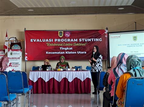 Evaluasi Program Stunting Kecamatan Klaten Utara