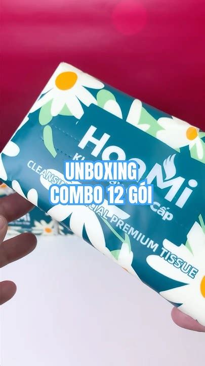 Combo 12 Gói Khăn Giấy Hoa Mi Siêu Hời Shorts Youtube