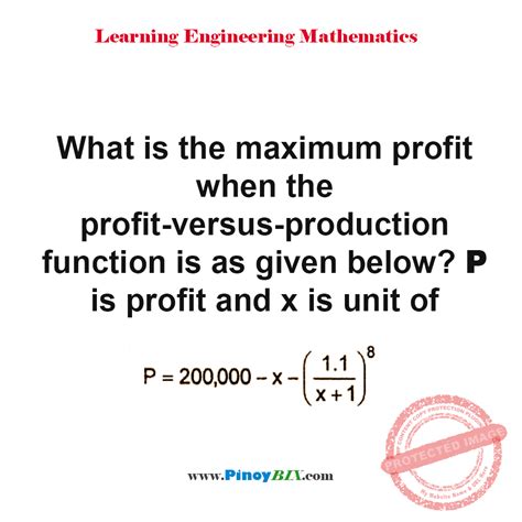 Production Function Equation