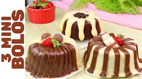3 Mini Bolos IncrÍveis Que SÃo SensaÇÃo No Delivery Super Prático 1