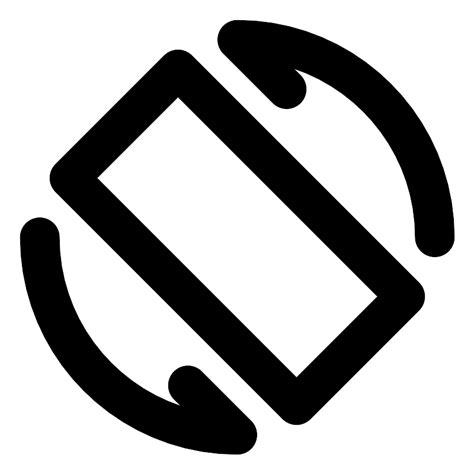 Screen Rotation Vector Svg Icon Svg Repo