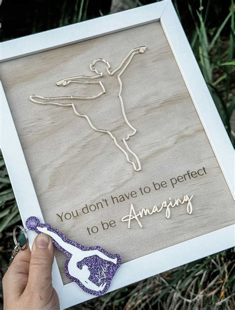 Dancing Quote Frame Personalised Dancing Quote Decor Frame The