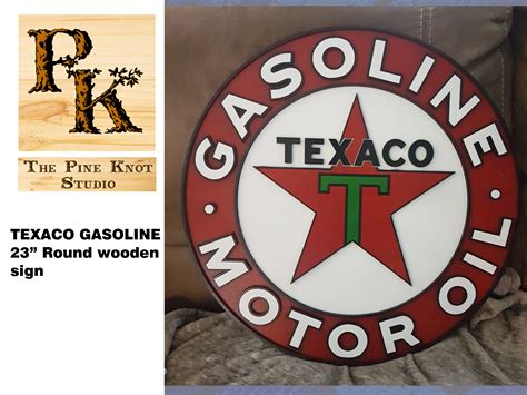 23 Texaco Sign Etsy