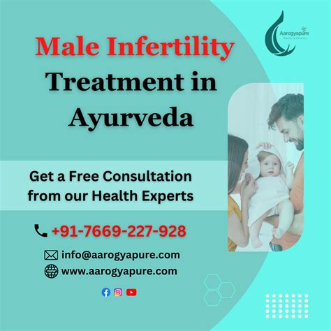Ayurvedic Treatment For Male Infertility By Aarogyapure India Aug