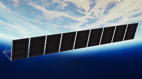 Satellite Solar Panel Array 3d Model Turbosquid 2290756
