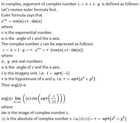 What Is Argument In Math Jay Huang Medium