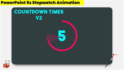 95 Powerpoint 5s Countdown Timer Animation V2 Stop Watch Animation