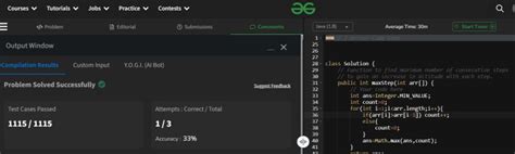 Sai Bhairesh Linga On Linkedin Geekstreak2024 Problemsolving Codingchallenges Geekstreak