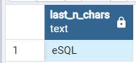 Extract Last N Character Of The Column In PostgreSQL DataScience