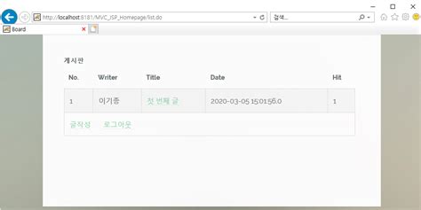 Github Ju Jeongmvcjsphomepageversion1 Mvc 패턴을 적용한 Jsp Servlet