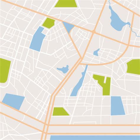 Simple City Map Illustrations Royalty Free Vector Graphics And Clip Art