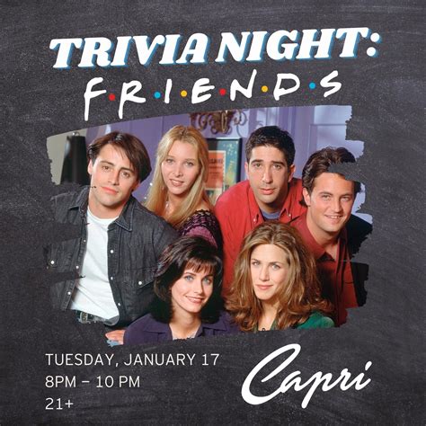 Trivia Night Friends At Capri In El Paso Epstuff