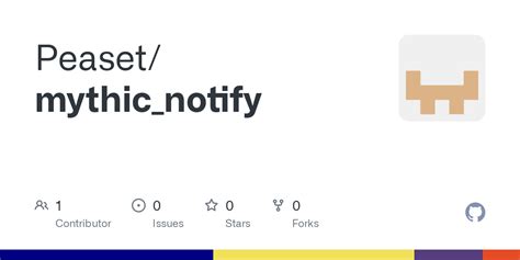 Github Peaset Mythic Notify