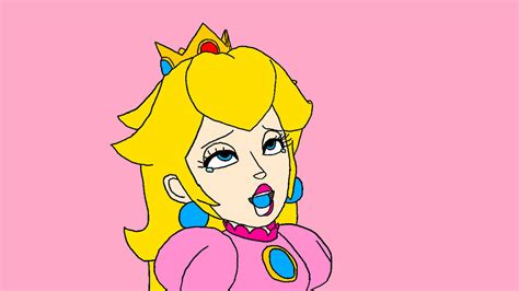 Just Peach Sticking Out Her Tongue By Kaettekitass15 On Deviantart
