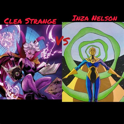 Clea Strange Vs Inza Nelson Sorceress Supreme War By Battlemorph On