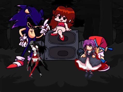 You Cant Run Vs Sonicexe Friday Night Funkin Stages Ak1 Mugen Community