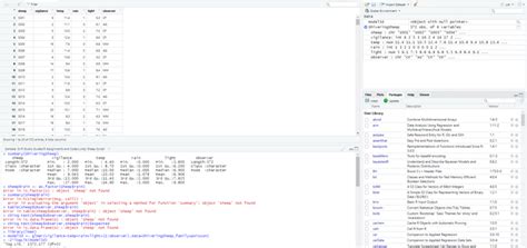 Object Not Found Using An Excel Import Rrstudio