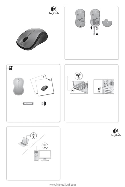 Logitech M Getting Started Guide