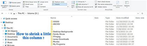 Resize A Column In File Explorer Windows 10 Forums