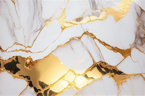 검은색과 금색 대리석 질감 차돌박이 왜곡된 질감 배경 프리미엄 사진