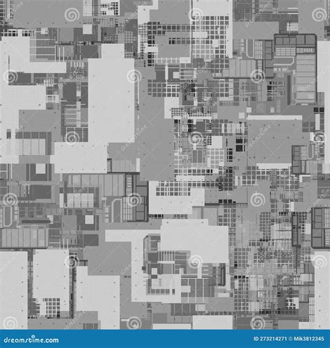 Scifi Displacement Map For 3d Royalty Free Stock Image 273214300