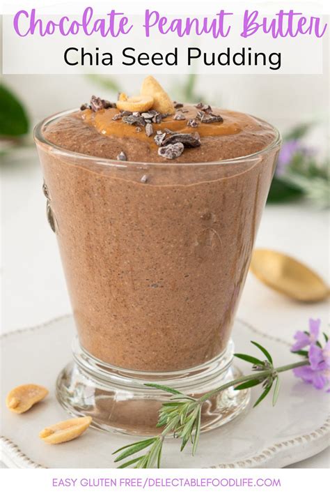 Chocolate Peanut Butter Chia Pudding Healthy And Delicious