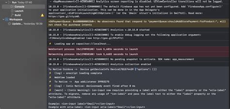 Ios Build But No Open App Using Capacitor Capacitor Ionic Forum