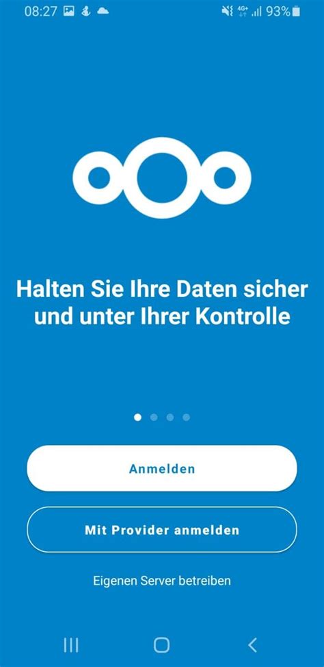 Nextcloud APP Auf Android Installieren GreenWebspace