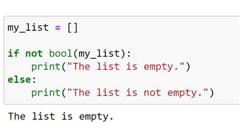 Python If List Is Empty Imaginative Minds