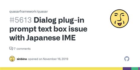 Dialog Plug In Prompt Text Box Issue With Japanese Ime · Issue 5613