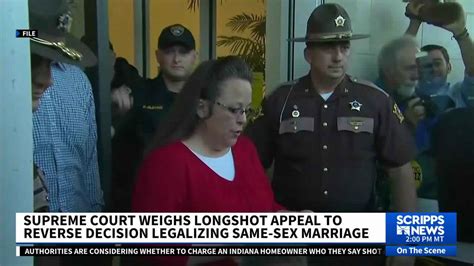 Supreme Court Weighs Longshot Appeal To Overturn Decision Legalizing