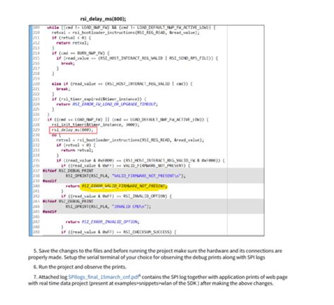 Rs916 Returns Rsi Error Valid Firmware Not Present When Doing Rsi