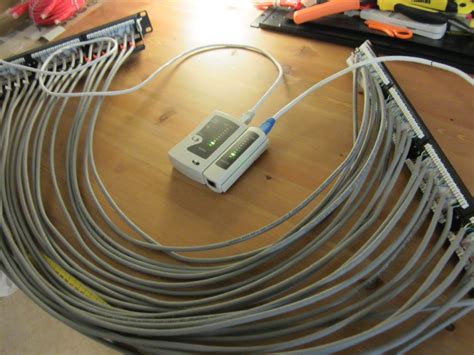 Patching A Patch Panel ENTROPUX