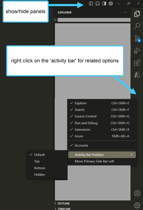 sidebar hides automatically when you open cursor and i don t want it