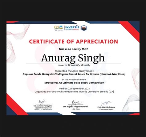 anurag singh on linkedin it was my first event in the university and i