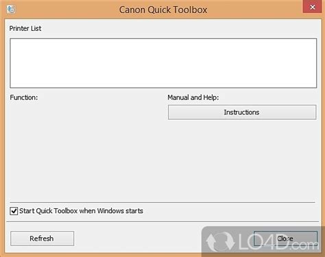 Canon Quick Toolbox Download