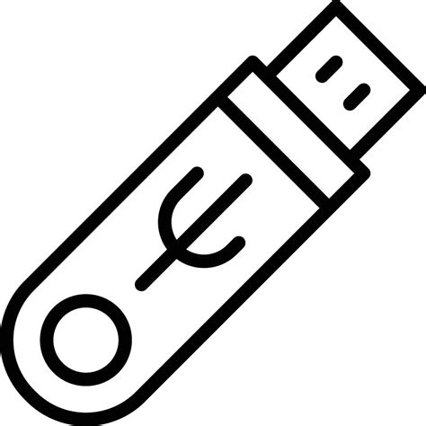 USB Stick Vector Icon Vector Art At Vecteezy