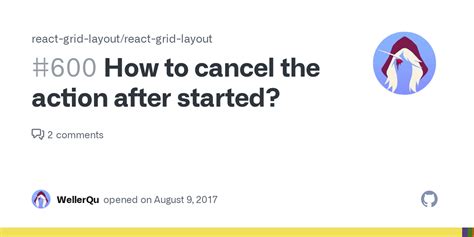 How To Cancel The Action After Started · Issue 600 · React Grid