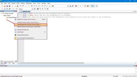 set up keil c51 for 8051 microcontroller simulations a step by step guide