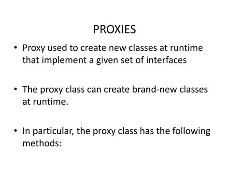 Nested Classes Reflection Proxies Ppt Download