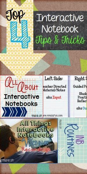 Top Interactive Notebook Tips And Tricks Posts By MulaFun Smith Curriculum And Consulting