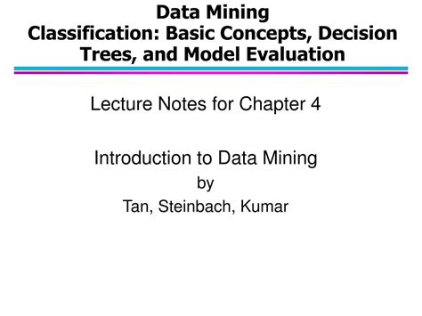 PPT Data Mining Classification Basic Concepts And Techniques PowerPoint Presentation ID 9648235