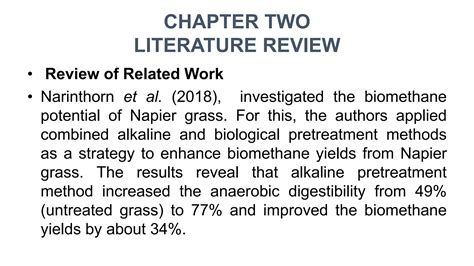 Biogas Production From Napier Grass Using A Batch Process And Catalystpptx