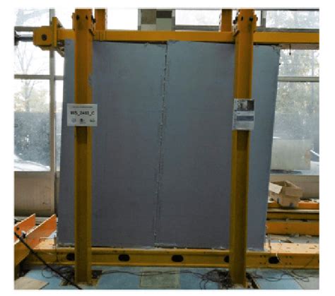 In Plane Quasi Static Cyclic Test On Cfs Gypsum Sheathed Shear Walls Download Scientific