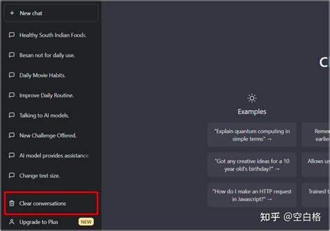 如何删除 Chatgpt 历史记录和帐户 知乎
